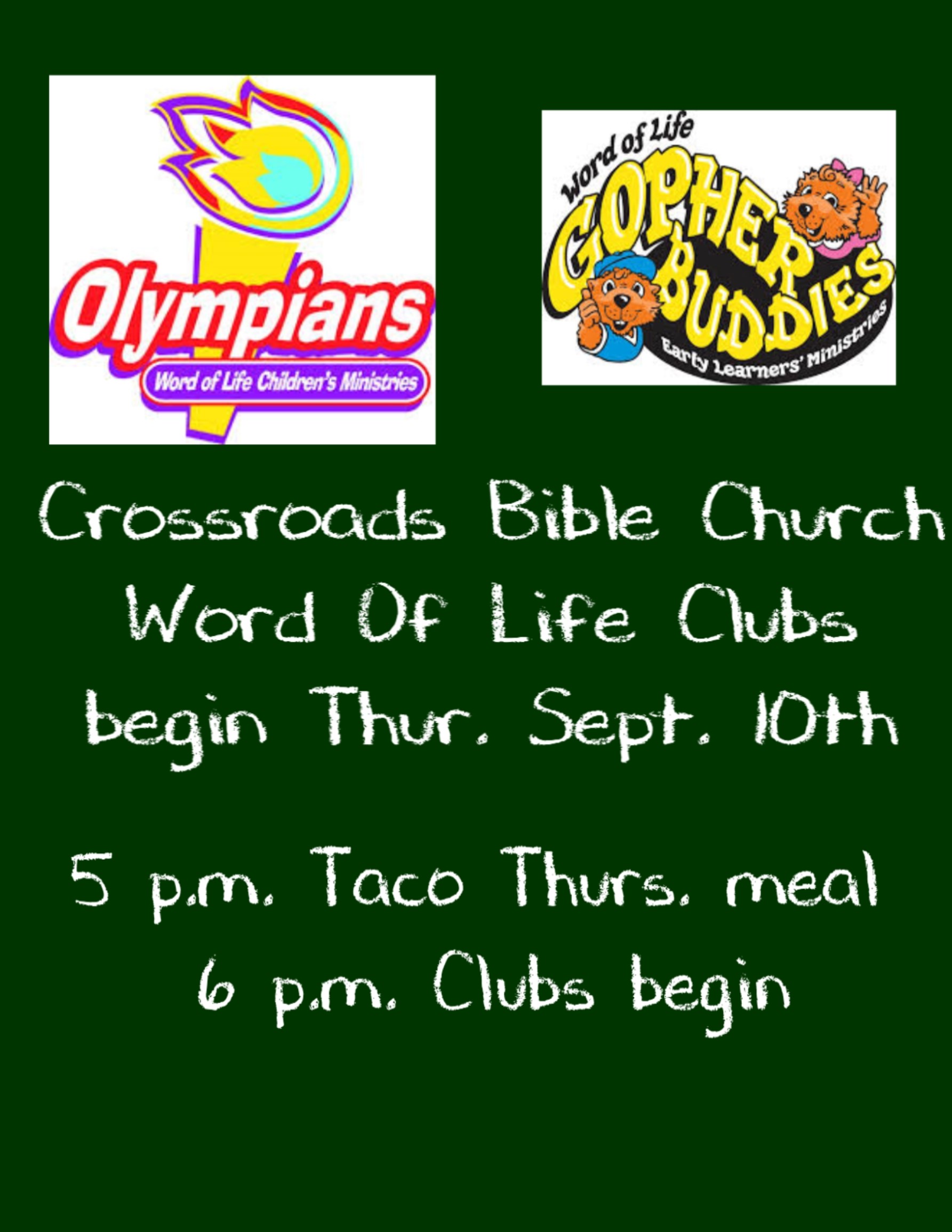 Word of Life Clubs | Crossroads Bible Church